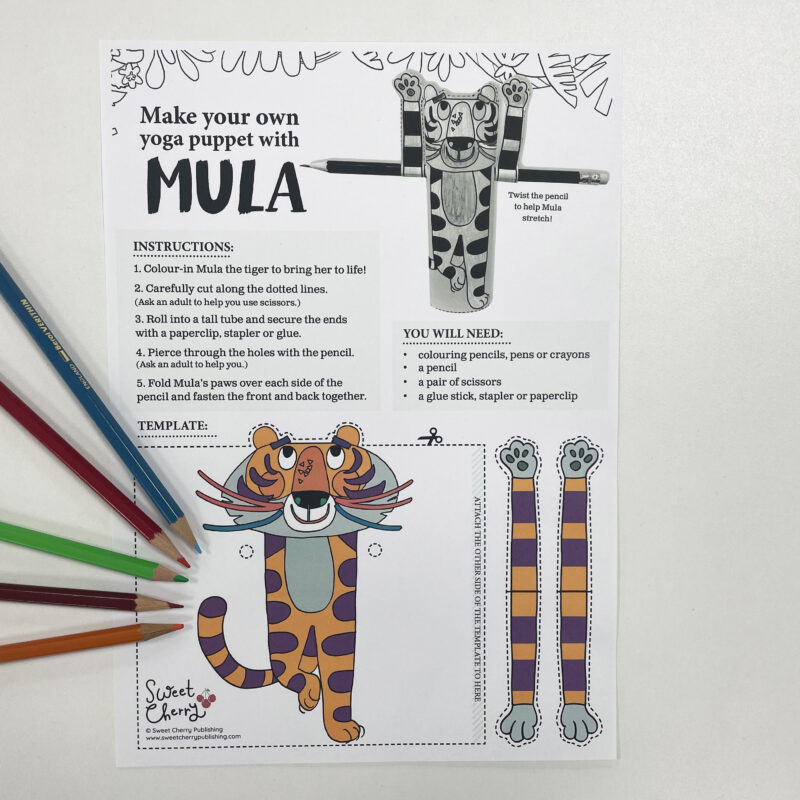 Craft an easy Mula and the Fly-inspired yoga puppet – International ...
